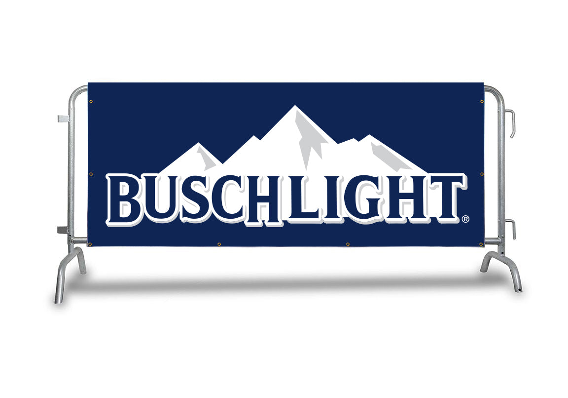 Michelob Ultra Double Sided Barrier Banners — Ripper Bud Web Store