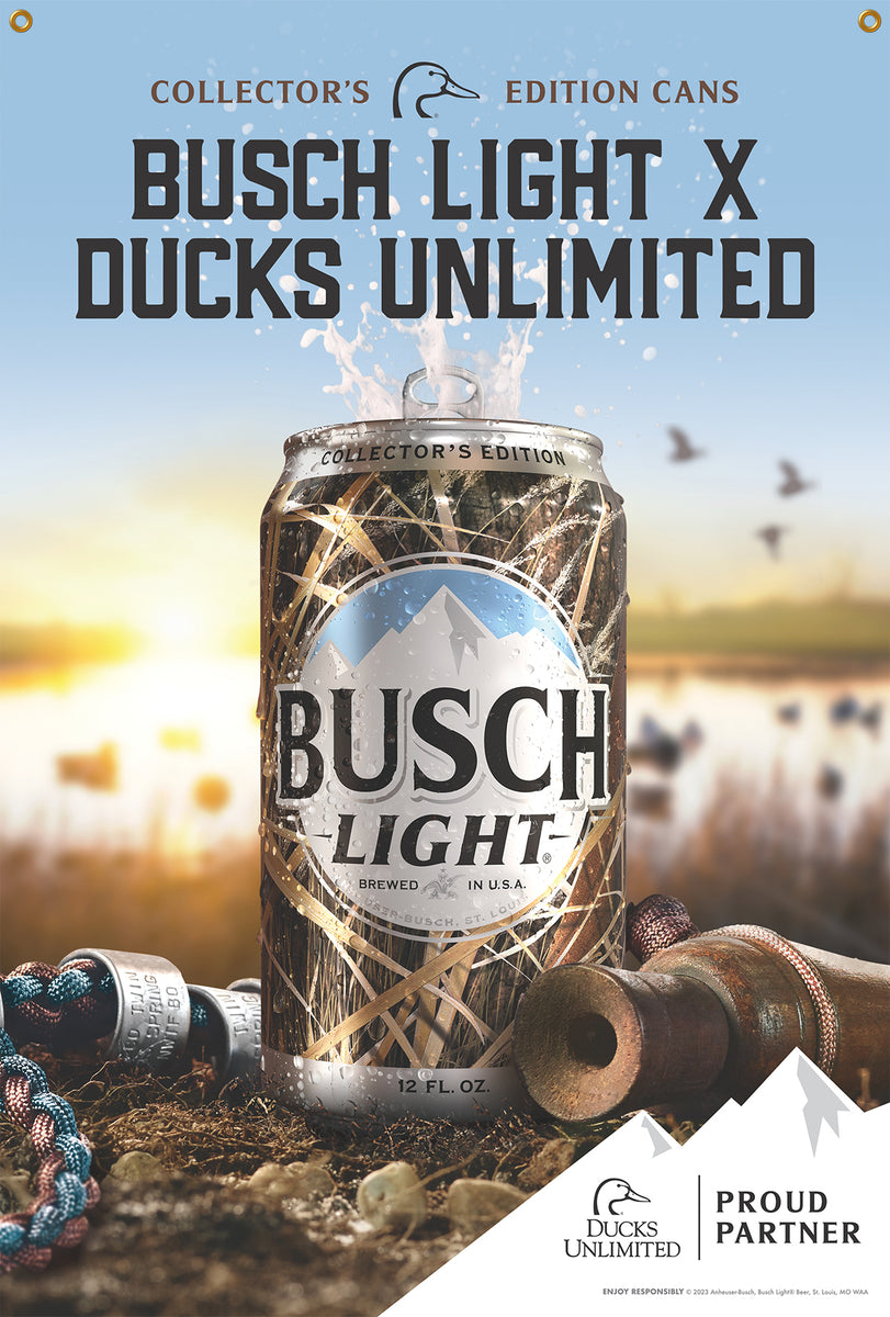 Busch Light Ducks Unlimited Banners – Ripper Bud Web Store