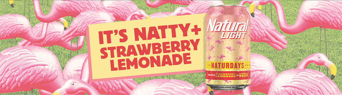 Natural Light Naturdays 1' x 4' Banner — Ripper Bud Web Store